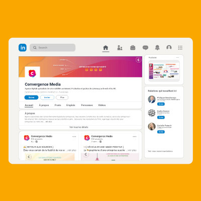 Comment bien optimiser sa page entreprise LinkedIn ? | CVGMEDIA